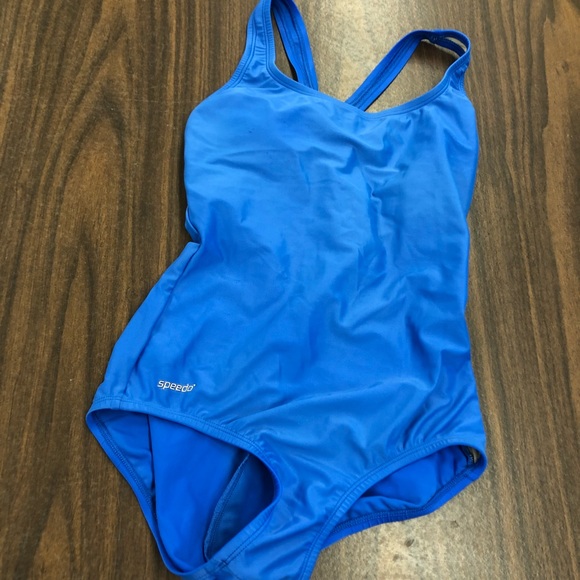 Speedo | Swim | Speedo Blue Swimsuit Size 8 | Poshmark